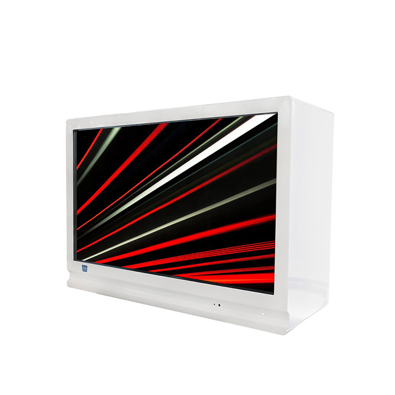 Touch Transparent Lcd Showcase Video Player